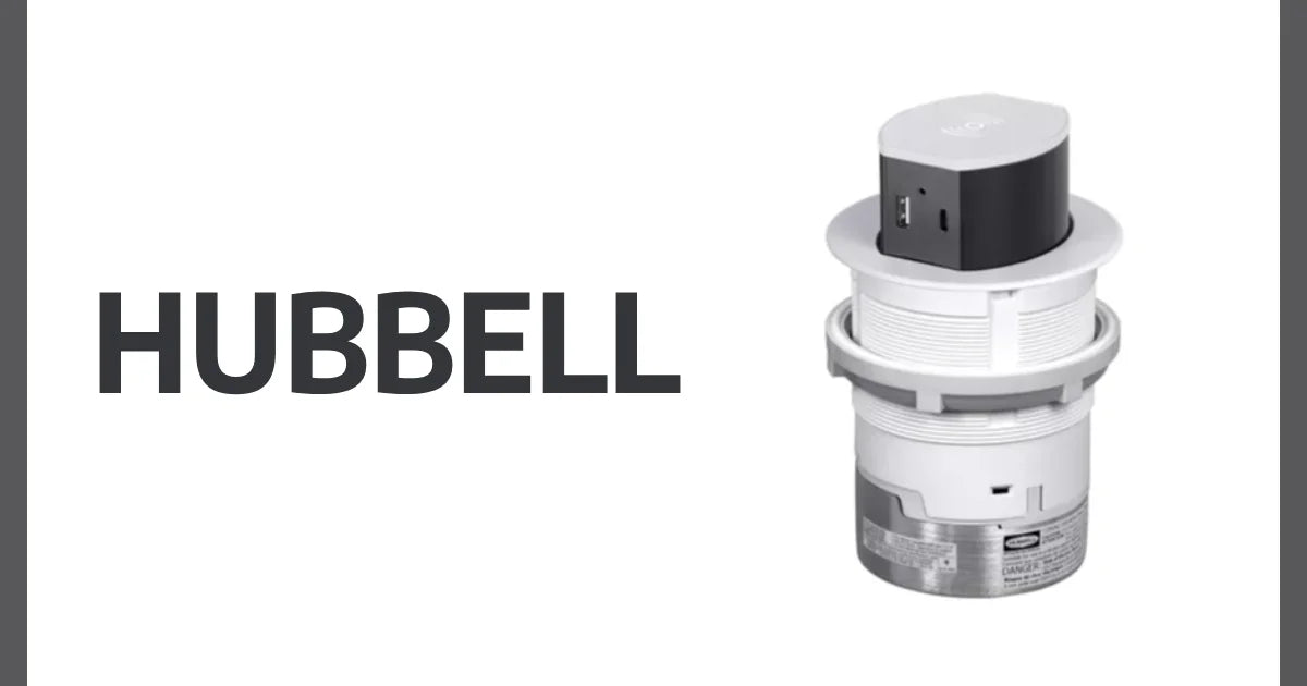 Hubbell Countertop Receptacles - Modern Power Solutions
