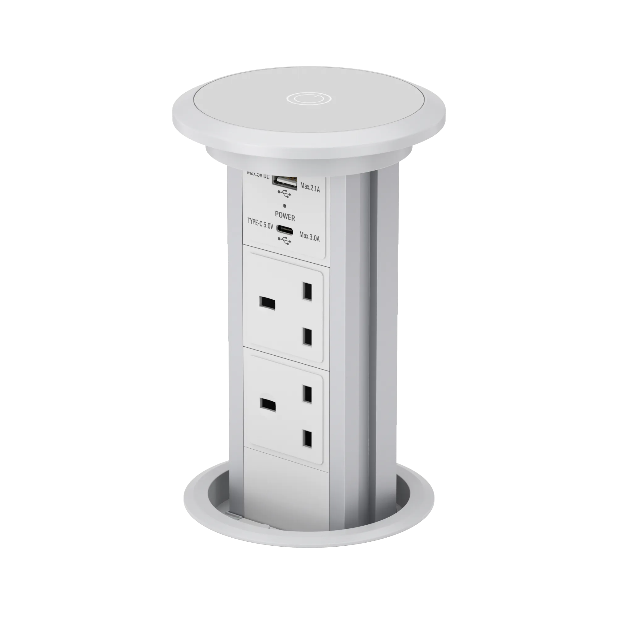 V3CW Motorised Pop Up Socket: The Ultimate Kitchen Socket - Modern ...